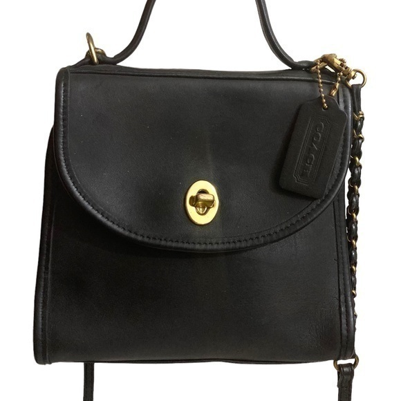 Coach | Bags | Coach Vintage Regina Black Leather 9983 | Poshmark
